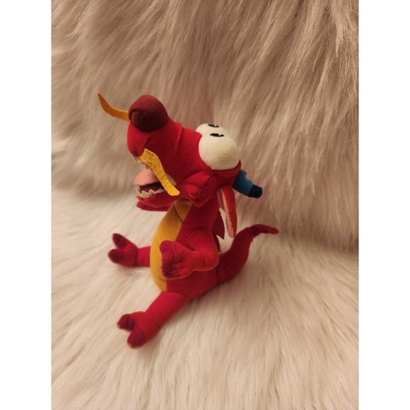 Disney | Toys | Disney Mulan Dragon Mushu Bean Bag Plush | Poshmark